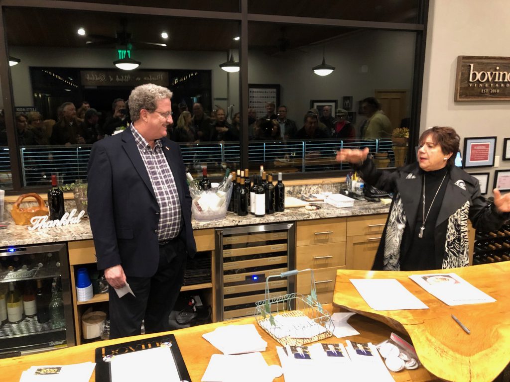 Andy Caldwell at Bovino Vineyards 1.15.2020 - KPRL Radio 1230AM & 99.3FM