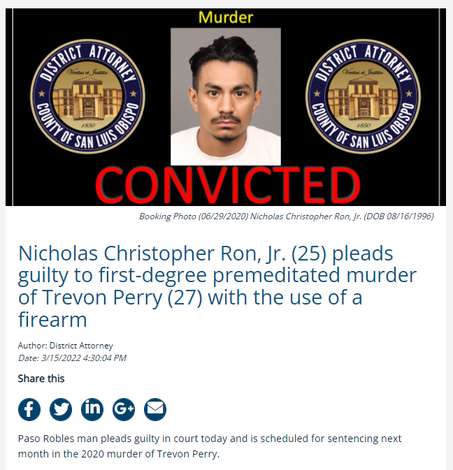 Nicholas Christopher Ron Pleads Guilty 03.17.2022 - KPRL Radio 1230AM ...