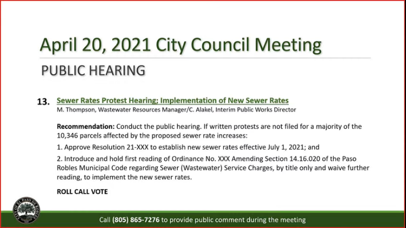 Paso Robles Council Opener 4.21.2021 - KPRL Radio 1230AM & 99.3FM
