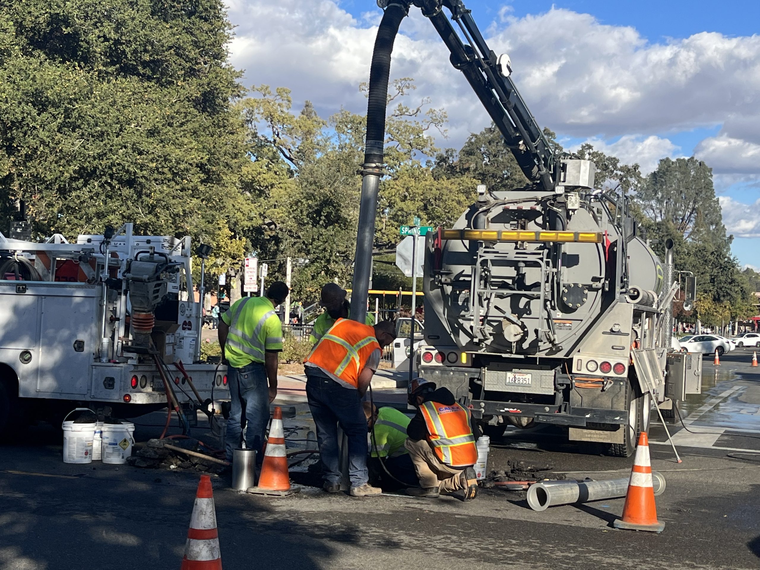 Water Main Bursts in Paso Robles 11.04.2022 - KPRL Radio 1230AM & 99.3FM